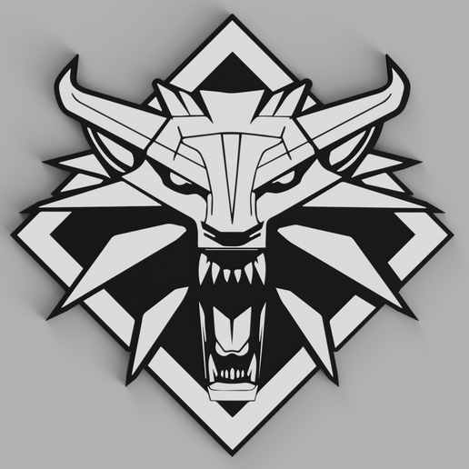 white wolf logo witcher