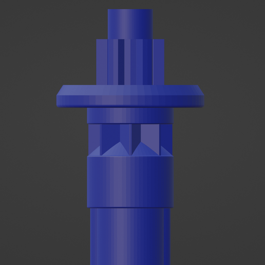 🎠 (6 TEETH BIT) Extreme Rush Beyblade X Bit・ STL File for 3D printing・Cults