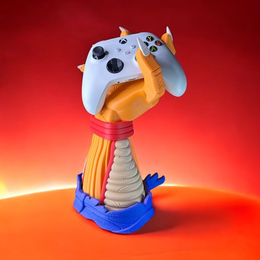 🎮 Universal Controller Stand - Inspired by Piccolo from Dragonball・ 3D ...