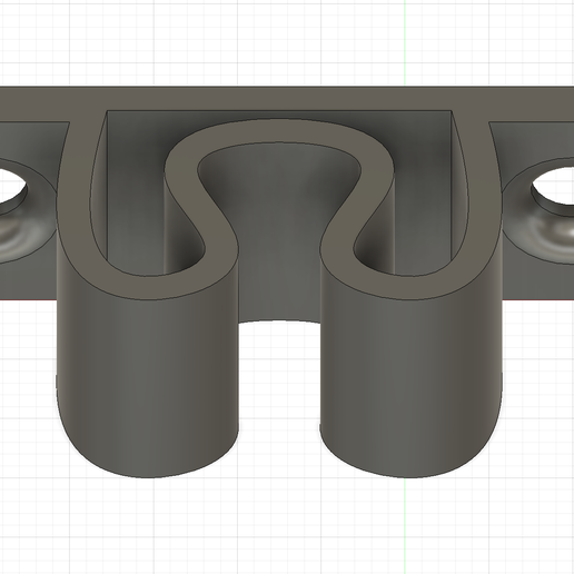 STL file Wall-Mounted Cable Clip for 4mm Cables – 3D Printable Wire ...