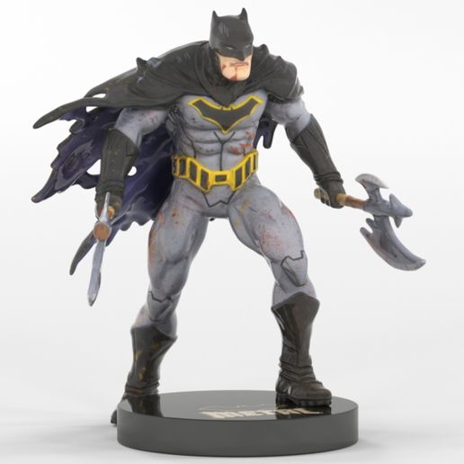 🧞‍♂️ DC Collectibles Designer Series: Metal Batman by Greg Capullo Mini ...