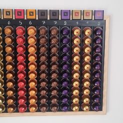 3D printed Nespresso capsule wall holder light・Cults