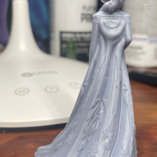 3D printing elsa the snow queen • made with Anycubic Photon mono x2・Cults