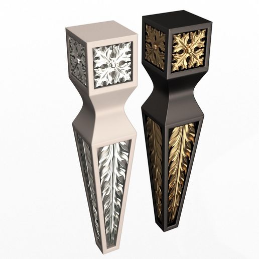 3D file Furniture Leg 🦵 ・3D print design to download・Cults