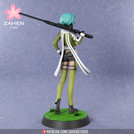 🗡️ SINON - SWORD ART ONLINE 3D PRINT MODEL・ 3D File for 3D printing・Cults
