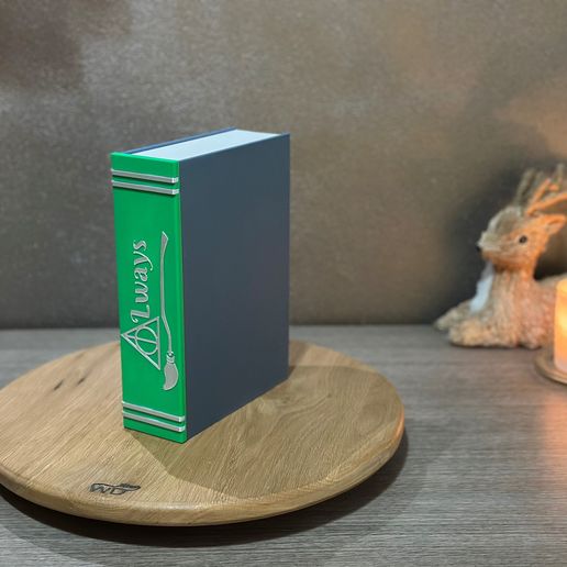 🪄 Magic vault book with drawers and interchangeable spines・ STL File ...