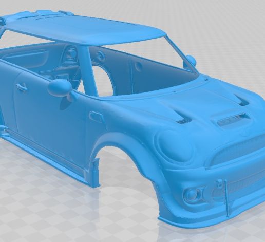 🚗 Mini Cooper R56 Printable Body Car・ 3D File for 3D printing・Cults