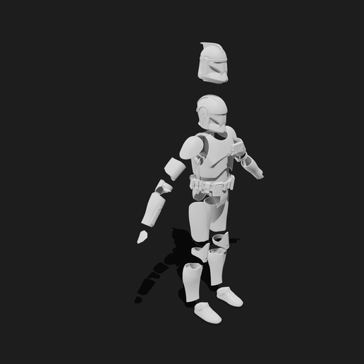 ⭐ Phase one clone armor for 1.6 scale・ 3D File for 3D printing・Cults