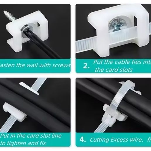 STL file M4 cable holder 🔌 ・3D printable model to download・Cults