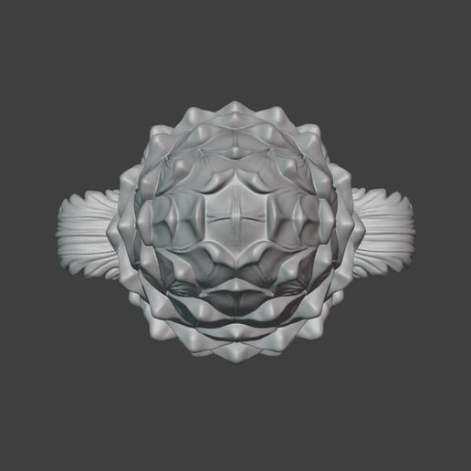 🏛️ Architectural Artichoke Finial 3D Model - Classical Ornament for 3D ...