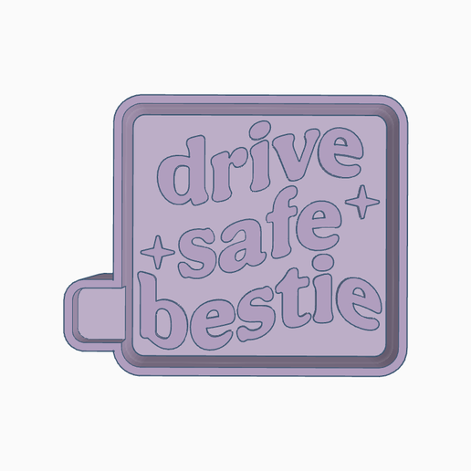 Archivo STL Drive Safe Bestie Freshie Mold Housing STL 🪔 ・Modelo para ...