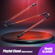 ☁️ Jujutsu Kaisen Playful Cloud Cursed Weapon Fertig zum Drucken・ STL ...