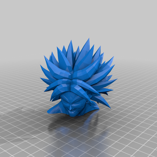👾 Broly and Goku Remix・Free 3D File for ・Cults