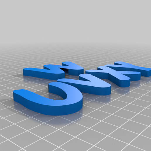 🎭 Alphabet Magnets・Free 3D File for ・Cults