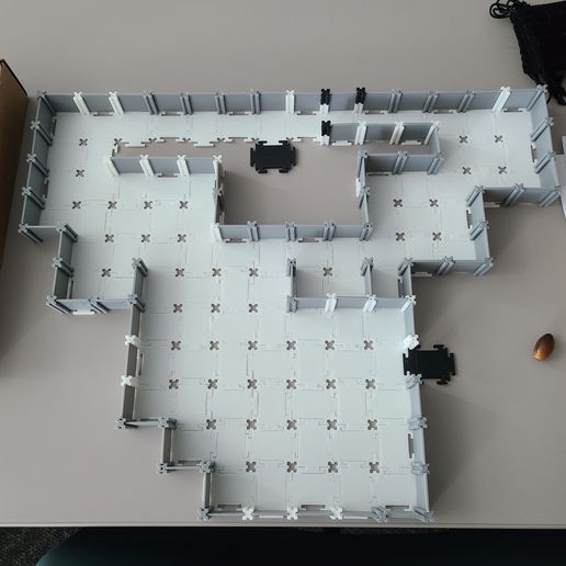 🗺️ DND Simple modular map・Free STL File for 3D printing・Cults