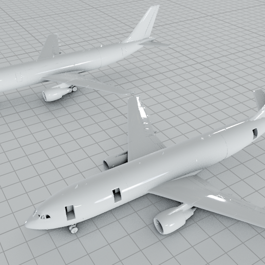 ️ Airbus A300 A300-600 AIRLINER AEROPLANE・ STL File for 3D printing・Cults