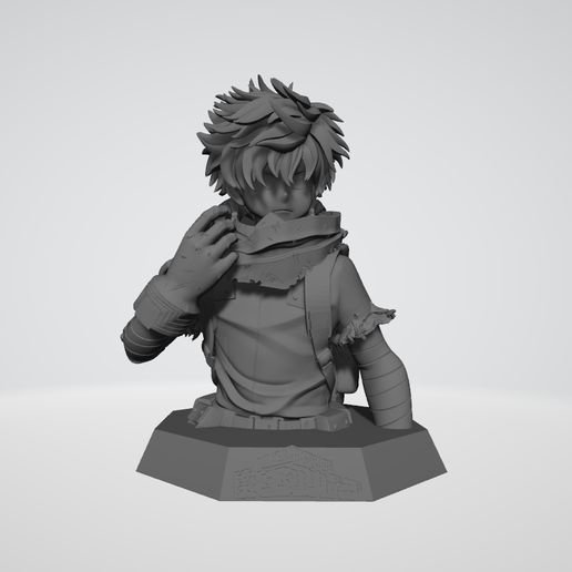 STL file MY HERO ACADEMY - DEKU 👾 ・3D printing design to download・Cults