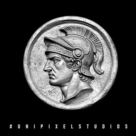 🏛️ Ancient Greek Coin STL | 3D Printable Bas-Relief Classical Coins ...