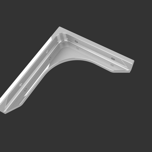STL file simple self bracket 🏠 ・Model to download and 3D print・Cults