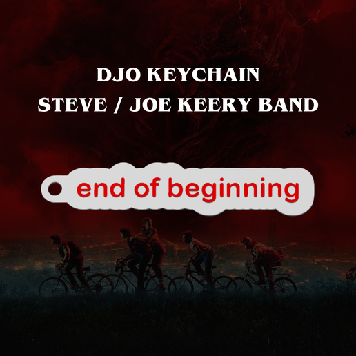 🗝️ Porta-chaves DJO - Joe Keery, Steve Harrington de Stranger Things ...