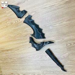 3D printed Knight Slayer (Killer) Dagger High Quality- Solo Leveling ...