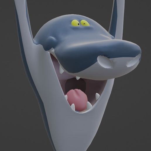 STL file ZIG AND SHARKO (SHARKO) 🧙 ・3D printable model to download・Cults