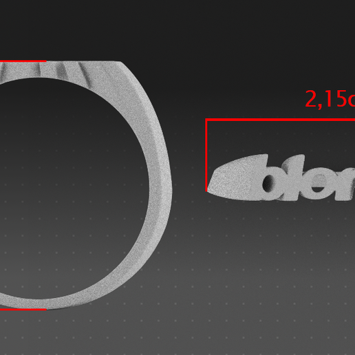 🌊 Frank Ocean Blonde Ring・ STL File for 3D printing・Cults
