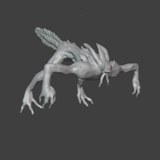 👹 Albinoid residual evil・ STL File for 3D printing・Cults