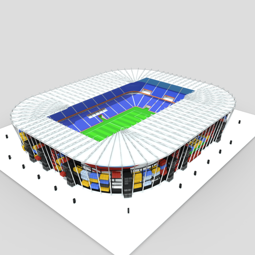 🏟️ Stadium 3D Printable Model・ STL File for 3D printing・Cults