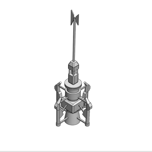 Custom Moisture Vaporator #4 for 3.75 in (1:18) Figure Diorama・ 3D File ...