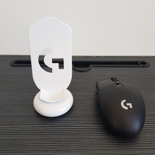 STL file Mouse Stand Logitech G305 🐁 (3MF)・Design to download and 3D ...