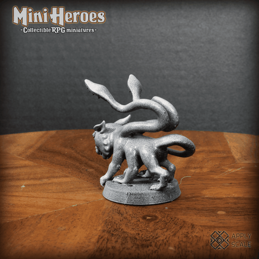 👹 Phase Panther - Mini Heroes (Collectible RPG Miniatures), Beast ...