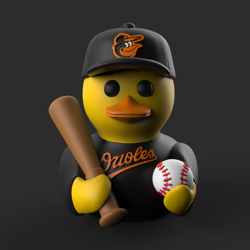 🦆 Baltimore Orioles・ STL File for 3D printing・Cults
