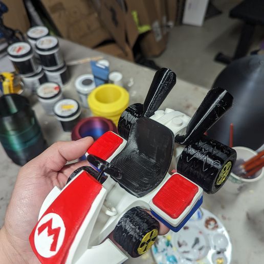 🚗 Mario Kart Car STL・ 3D File for ・Cults