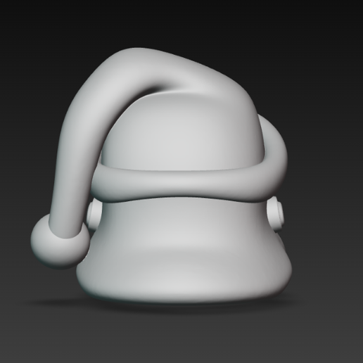 🫡 Stormtrooper Helmet Christmas Edition・ STL File for 3D printing・Cults