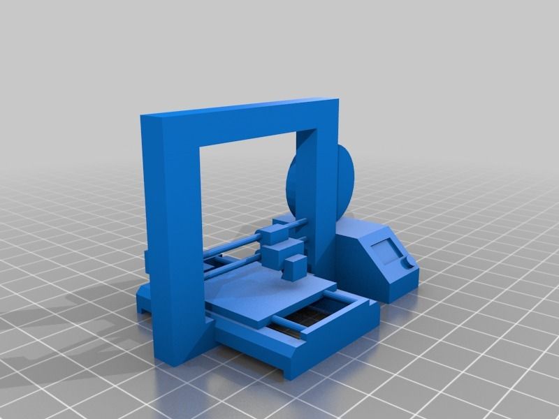 Free STL file Monoprice Maker Select scale Replica・3D print design to download・Cults