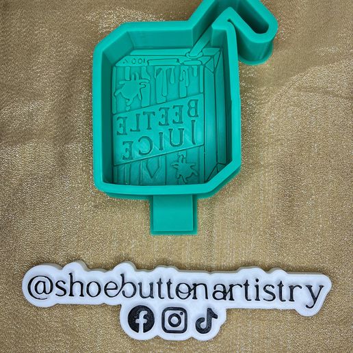 📦 Beetlejuice Juice Box Freshie Mold - 3D Model Mold Box for Silicone ...