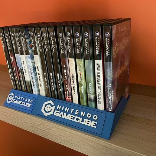 🐉 NINTENDO GAMECUBE GAME HOLDER (EASY PRINT)・ STL File for 3D printing ...