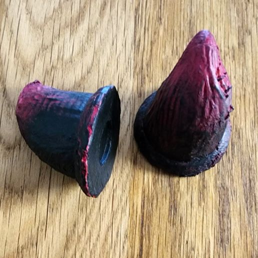 🤏 Small Cosplay Horns・ STL File for 3D printing・Cults