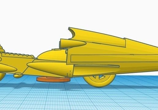 🏍️ GATCHAMAN "Agatta June" Motorcycle・ STL File for ・Cults