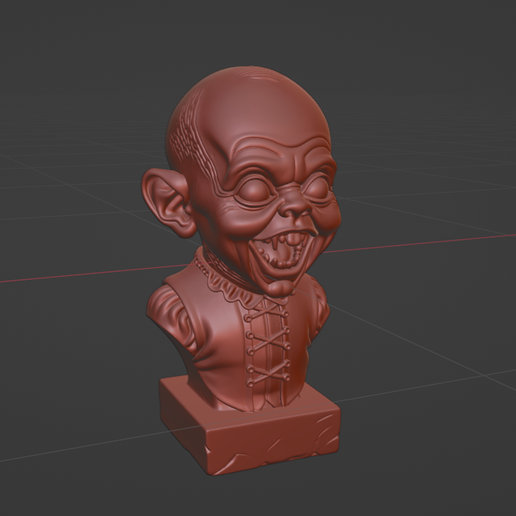👶 Creepy Baby – Horror Sculpture for Halloween・ STL File for 3D ...