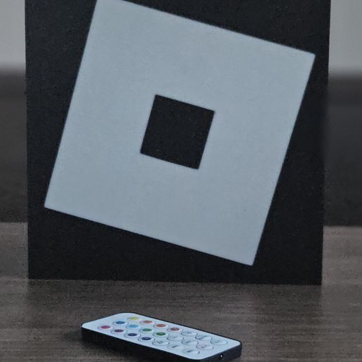 💡 Roblox-Inspired LED Lightbox | Perfect for Gamers & Creators・Free STL ...