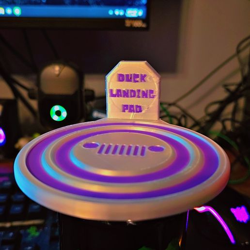 🦆 Duck Landing Pad・ 3MF File for 3D printing・Cults