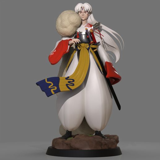 👾 Sesshomaru - Inuyasha・ STL File for 3D printing・Cults