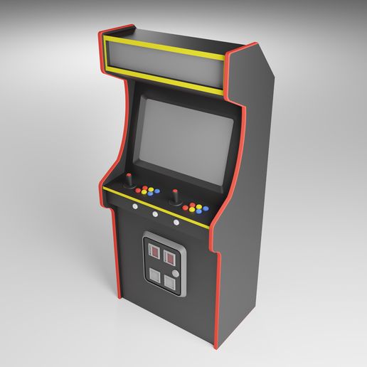 Free STL file Arcade Game 🕹️ ・Template to download and 3D print・Cults