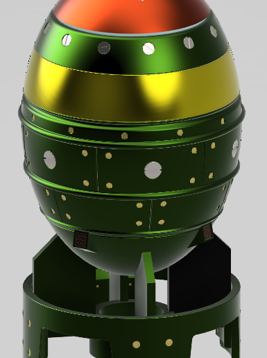 📦 Fallout MTG Commander Mini Nuke Deck Box・ STL File for 3D printing・Cults