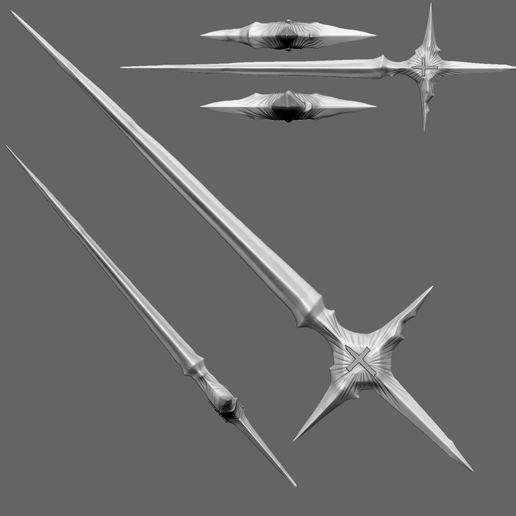 🗡️ HIROMI HIGURUMA SWORD – JUJUTSU KAISEN COSPLAY・ 3D File for 3D ...