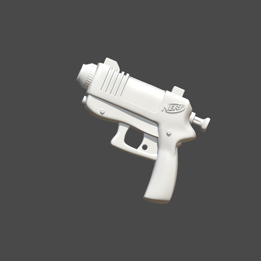 OBJ file Nerf water pistol 🚰 ・3D printing model to download・Cults