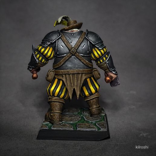 👹 Ogre Bodyguard・ STL File for 3D printing・Cults