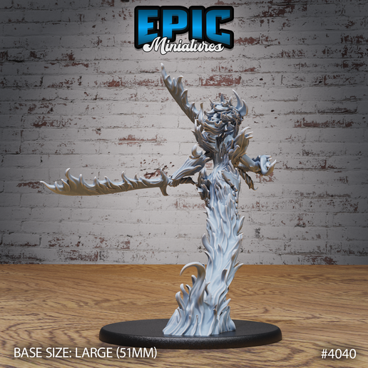 🔥 Fire Elemental Female Set ‧ DnD Miniature ‧ Tabletop Miniatures ...